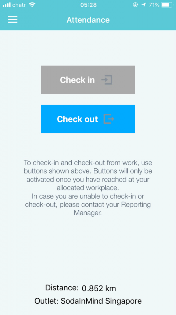 Check In and Check Out in a Mobile App | Carbonate HR