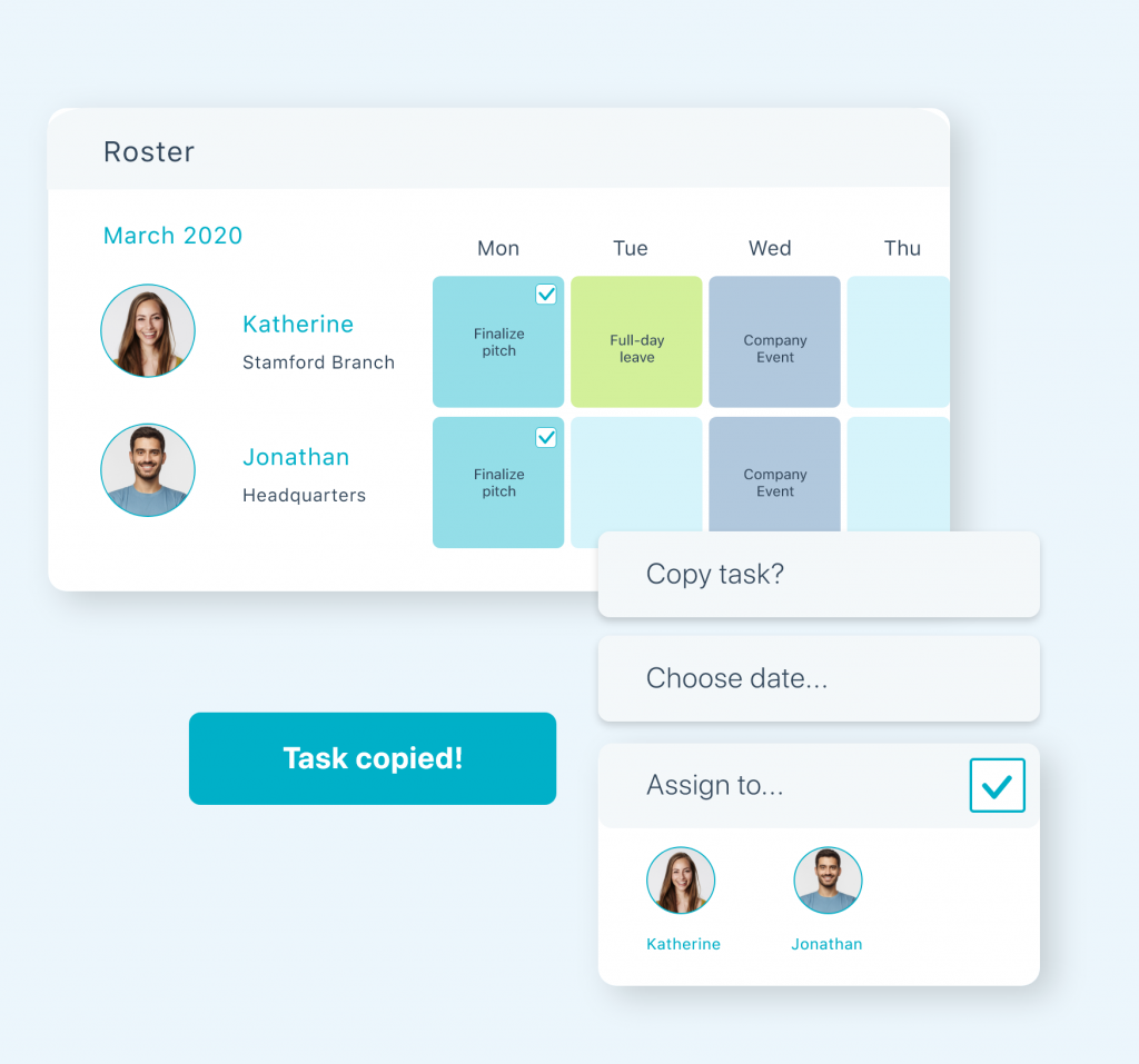 Online Roster Management Sytem Singapore | Carbonate HR
