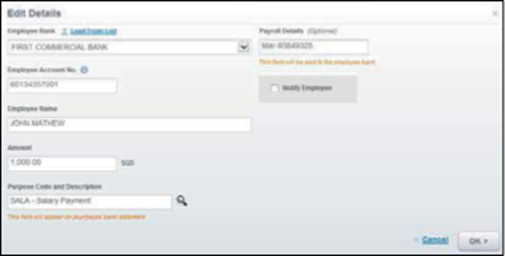 How to upload the giro file in OCBC bank - Carbonate