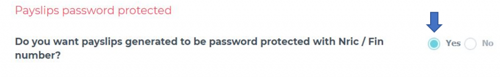 How to enable payslip password protection | Carbonate HR