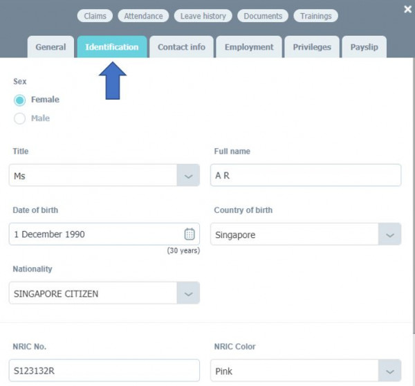 What are the conditions to calculate CPF contribution for employees ? | Carbonate HR