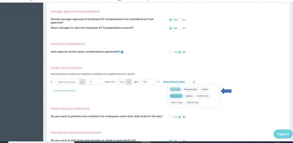 Incentive for Target Hours Completion | Carbonate HR