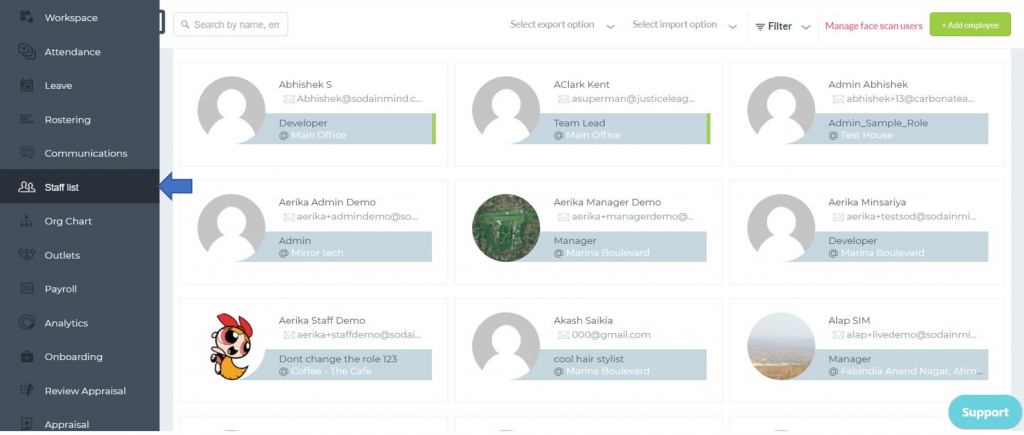 Roster Based on Working Hours | Carbonate HR