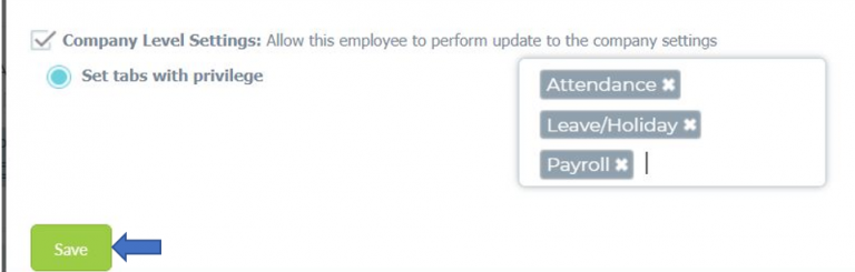 How to give administrative privileges access for Company Settings to ...