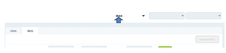 Generate the IR21 Form | Carbonate HR
