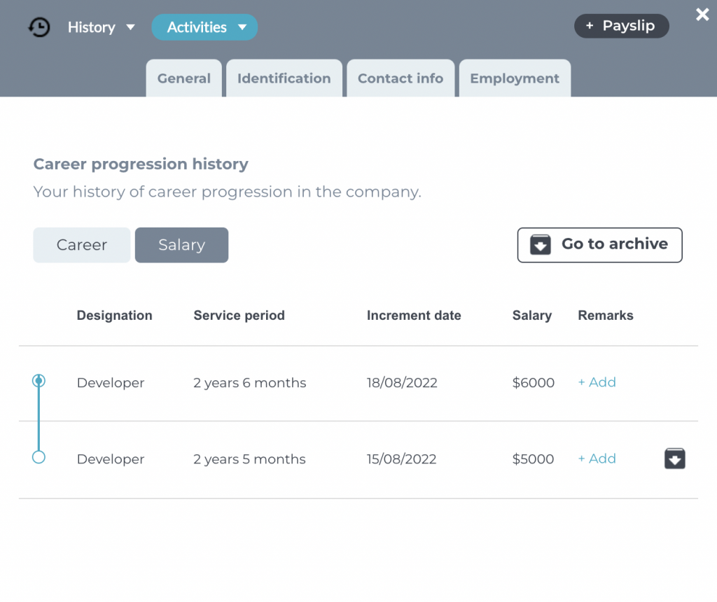 Career Progression and Salary Proration | Carbonate HR
